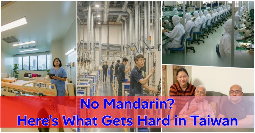 Working in Taiwan Without Mandarin: Hard Truths for OFWs